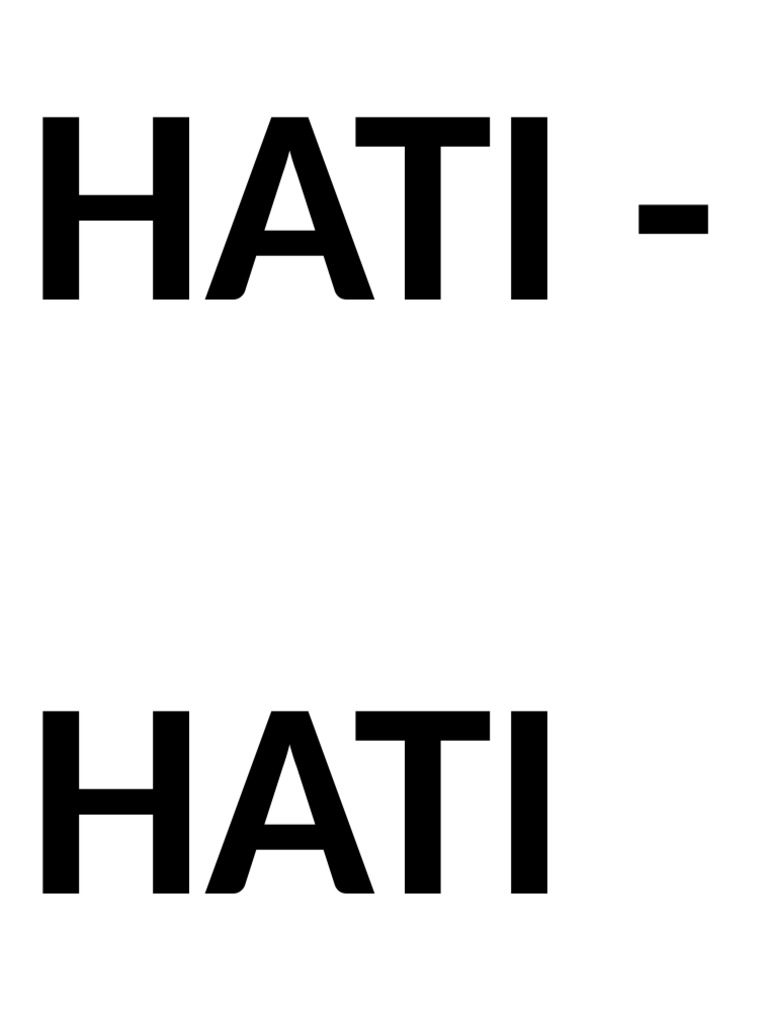 Hati Hati | PDF