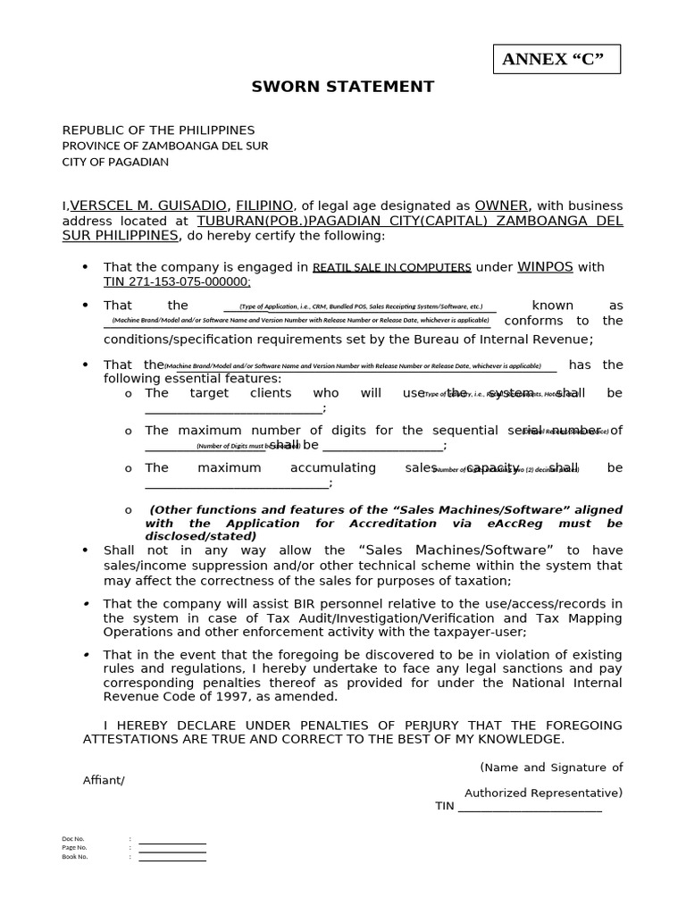 RMO 24-2023: Sales Machine Certification | PDF | Taxes | Government ...