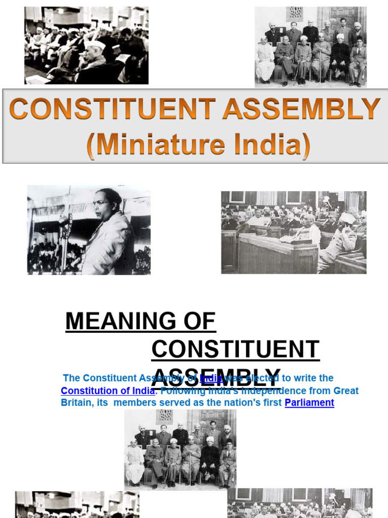 2 Constituent Assembly of India | PDF | Constitution | Jawaharlal Nehru