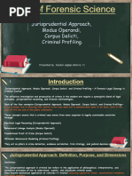 Introduction to Forensic Science | PDF | Forensic Science | Scientific ...