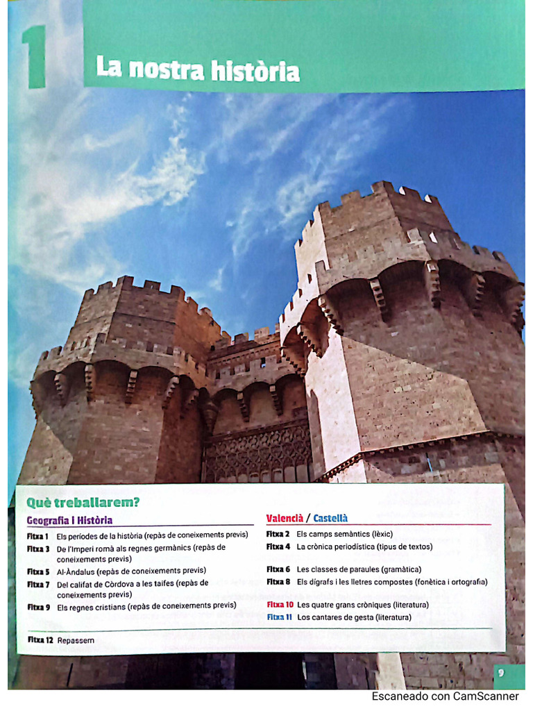 Unitat 1 La Nostra Història | PDF