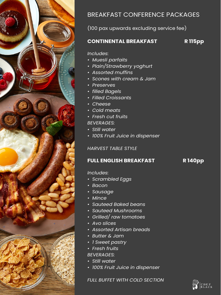 Breakfast Packages 4 | PDF