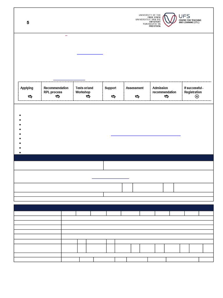 2025 RPL Application Form-1 | PDF | Diploma | Banks