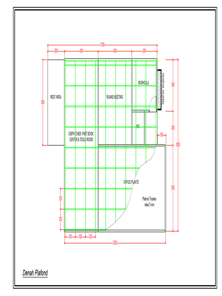 Denah Plafond | PDF