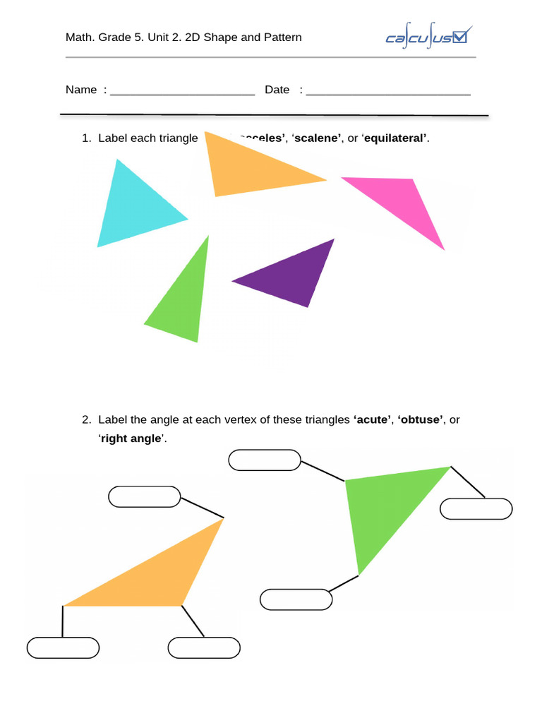 Math Grade 5 Unit 2 | PDF