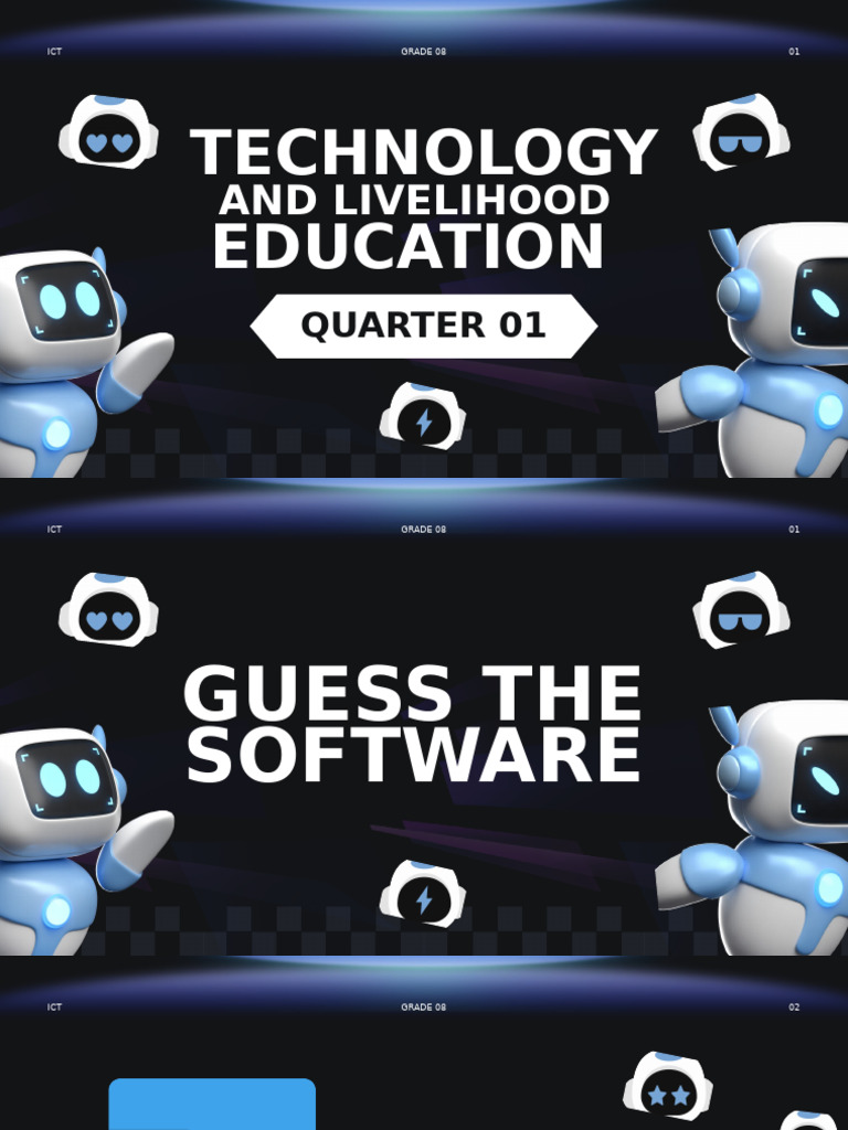 Grade 8 ICT Software Overview | PDF | Software | Computer Programming