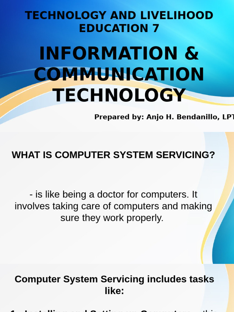 Ict 7-2 | PDF | Call Centre | Computer Network