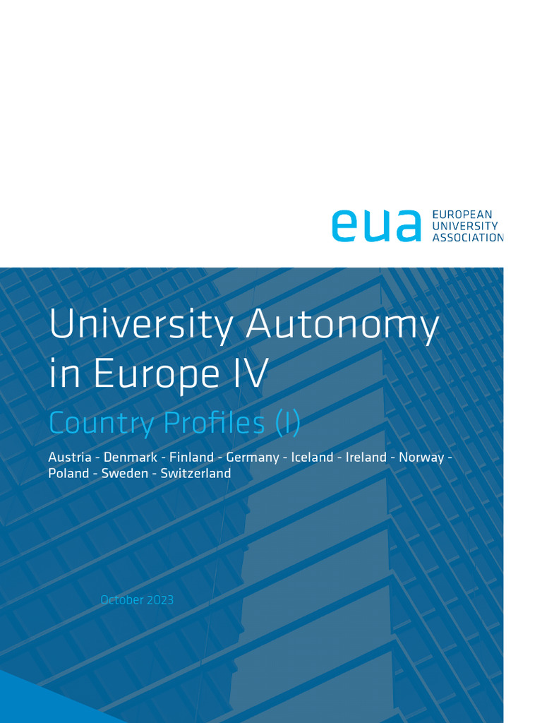 Autonomy Scorecard Country Profiles - Batch - 1 | PDF | University ...