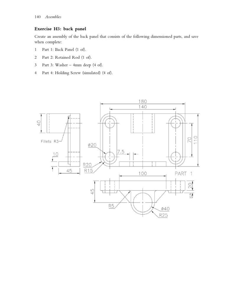 Back Panel Assembly Instructions | PDF