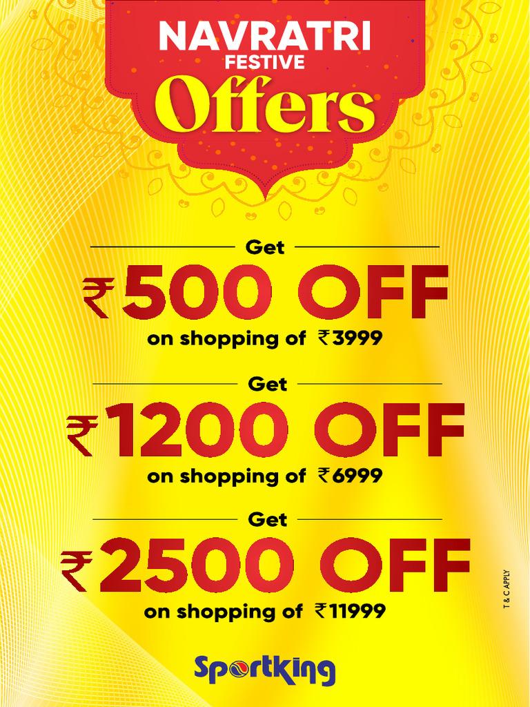 Navratri Offer Standee-FINAL | PDF