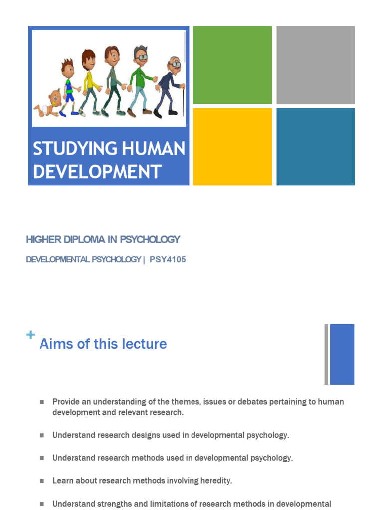 Session 10 Studying Human Development | PDF | Developmental Psychology ...