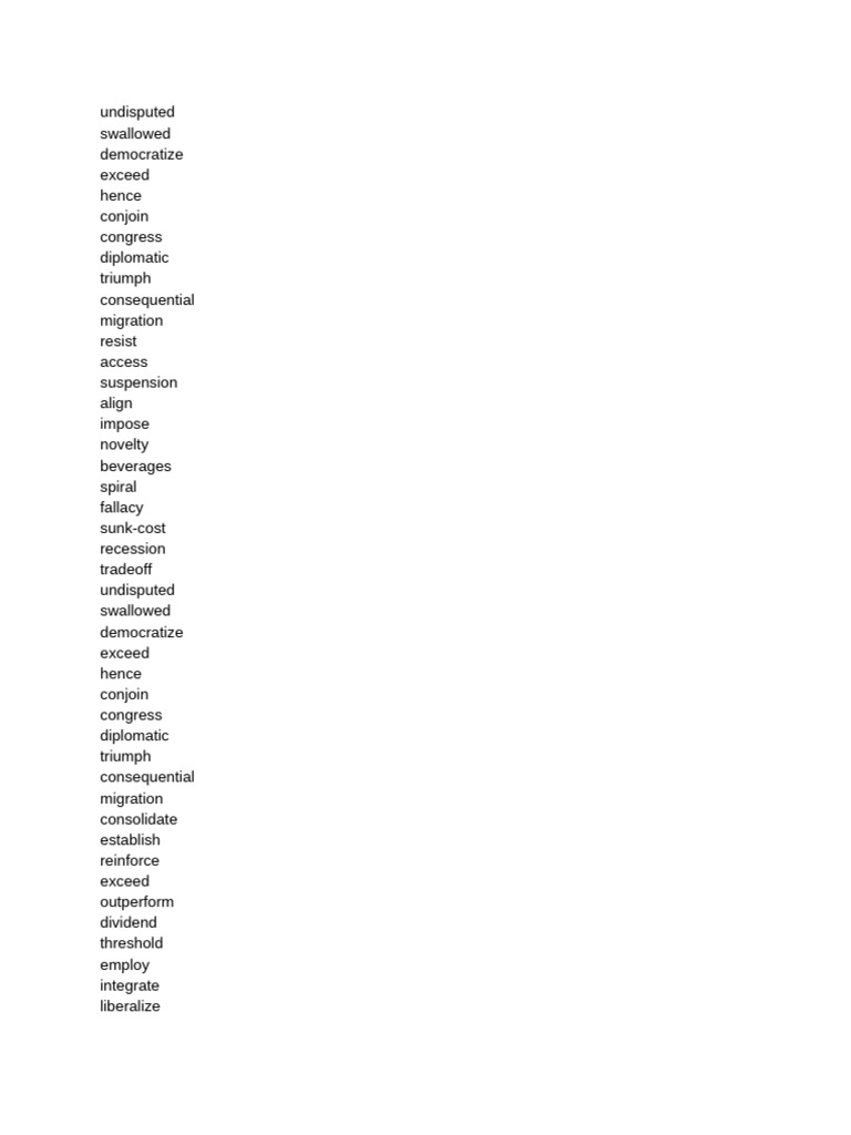 New Vocab | PDF
