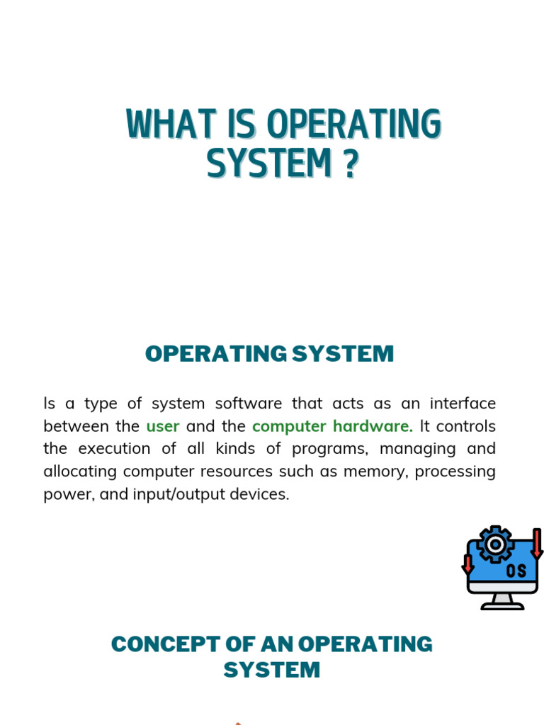 Operating System Introduction | PDF | Operating System | Programming