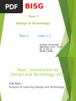Design and Technology Syllabus 5-7 | PDF | Educational Assessment ...
