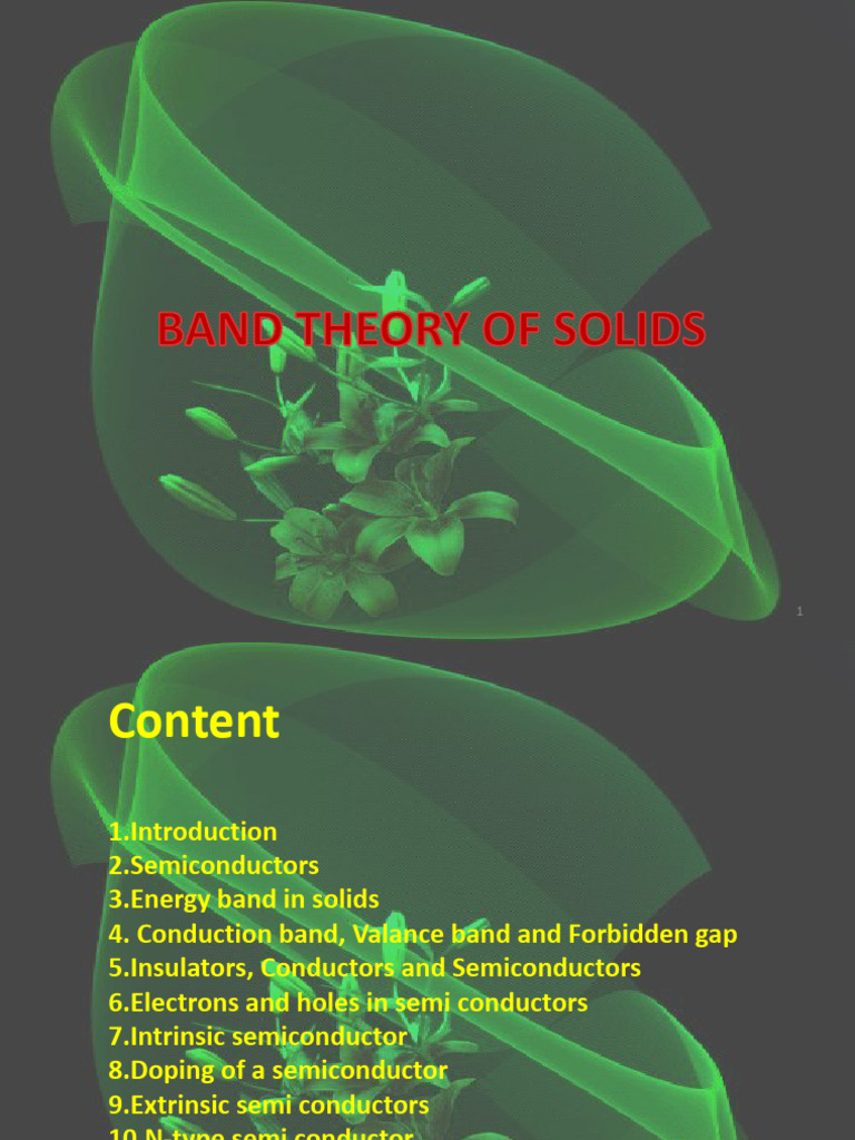 Energy Bands | PDF | Electrical Resistivity And Conductivity ...