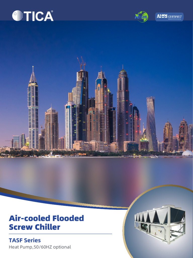 TIC-A Air Cooled Screw Chiller | PDF | Thermodynamics | Thermodynamic ...