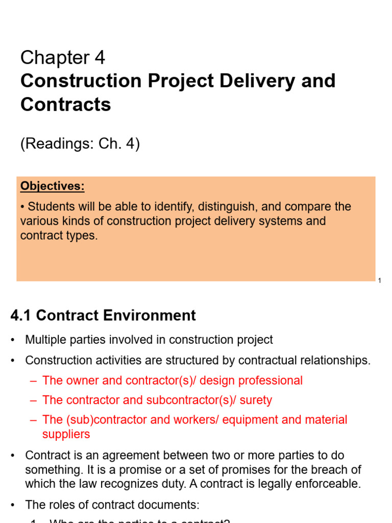 Construction Project Delivery Systems Explained | PDF | Construction ...