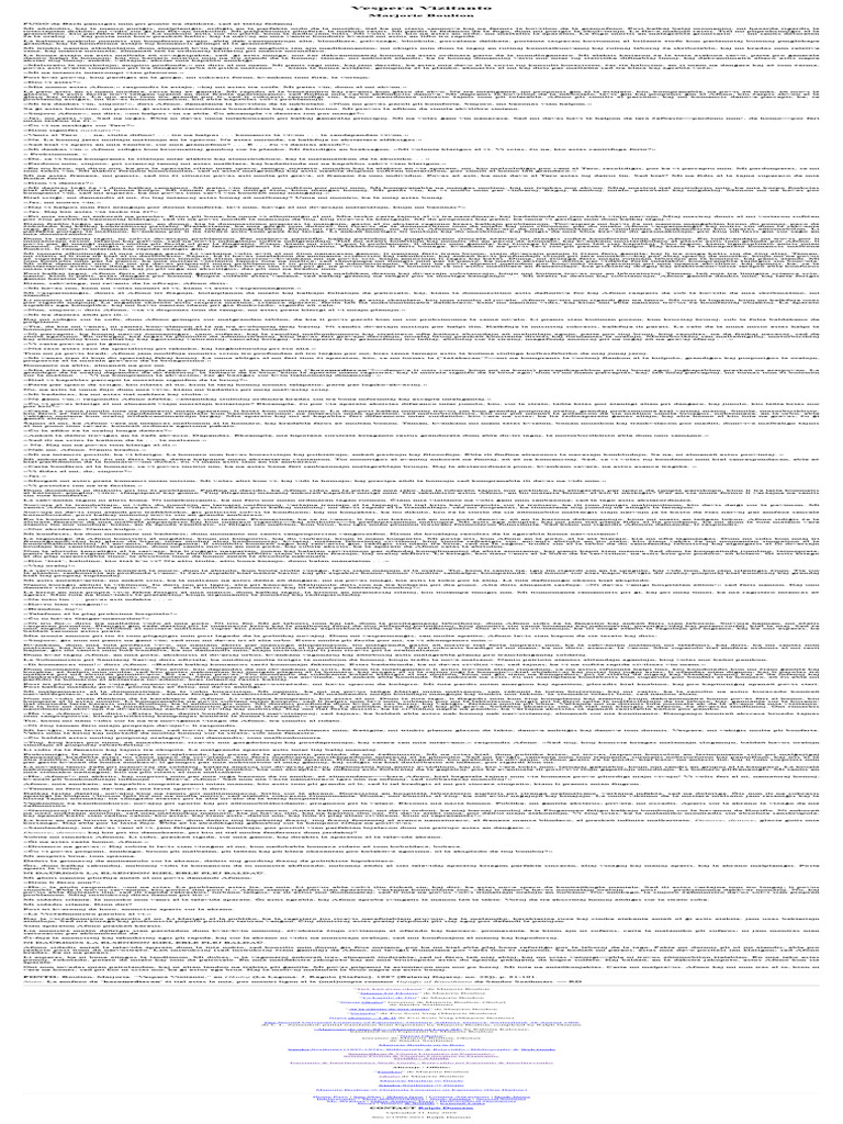 Boulton - Vespera Vizitanto | PDF