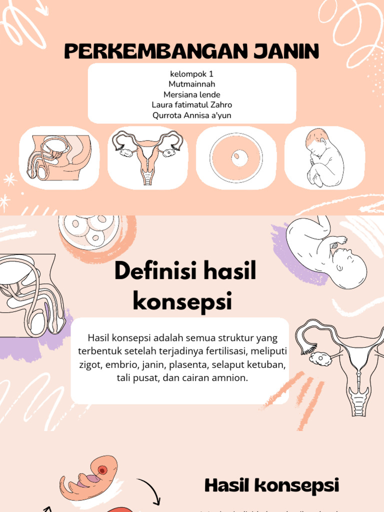 Perkembangan Janin dan Hasil Konsepsi | PDF