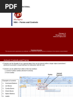 Modern VBA Userform Design Techniques | PDF | Microsoft Excel | Visual ...