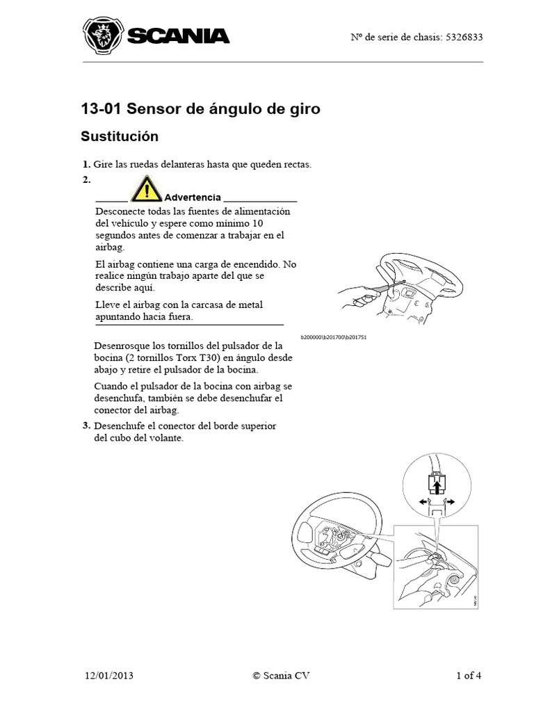 Sensor Angulo | PDF | Conector eléctrico | Airbag