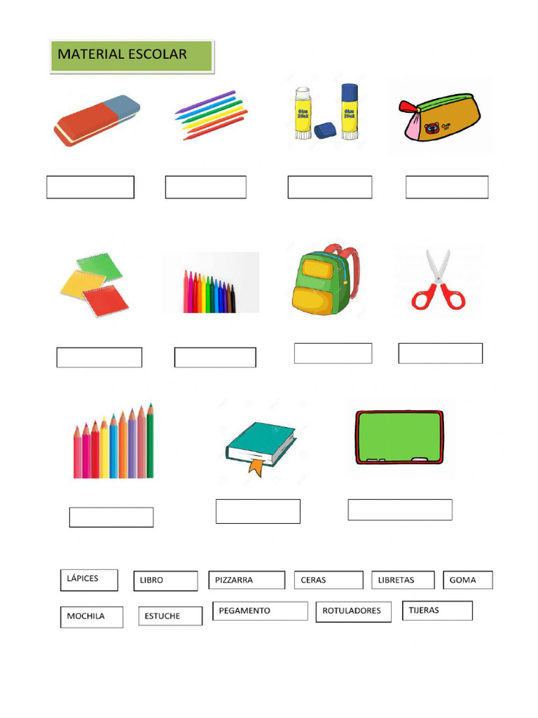 Material Escolar | PDF