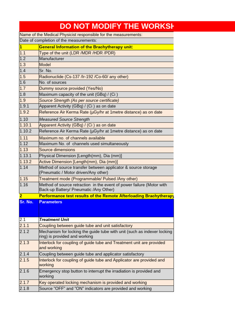 Remote Afterloading Brachytherapy Unit | PDF | Accuracy And Precision