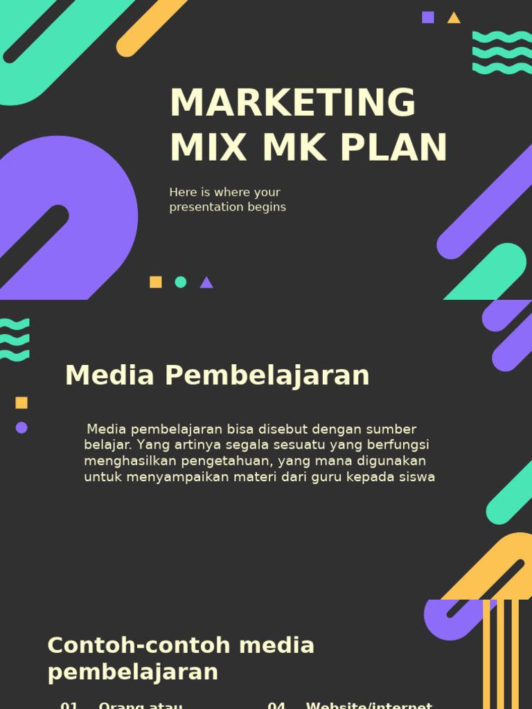 Marketing Mix MK Plan by Slidesgo | PDF | Market Share | Innovation