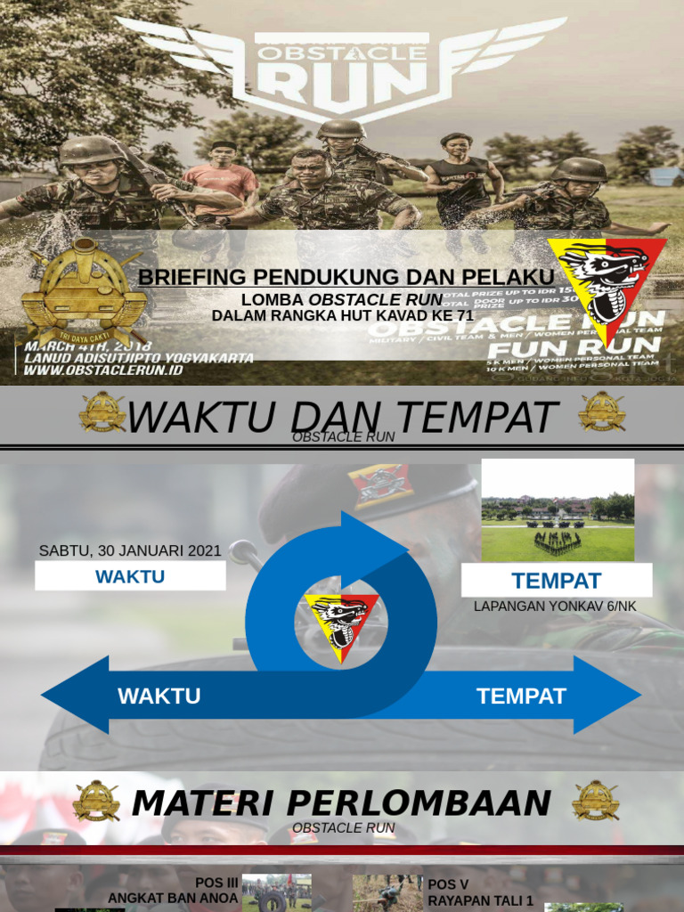 Paparan Lomba Obstacle Run | PDF