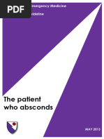 Best Practices for Managing Absconding Patients | PDF | Emergency ...