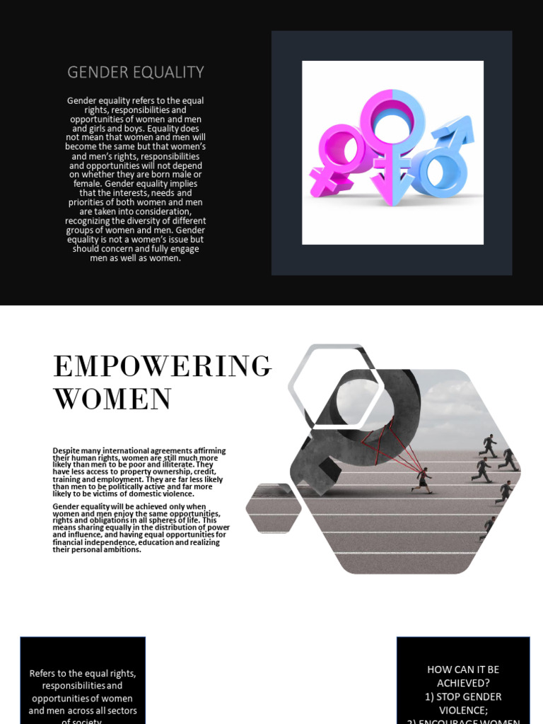Gender Sensitisation for Equality | PDF