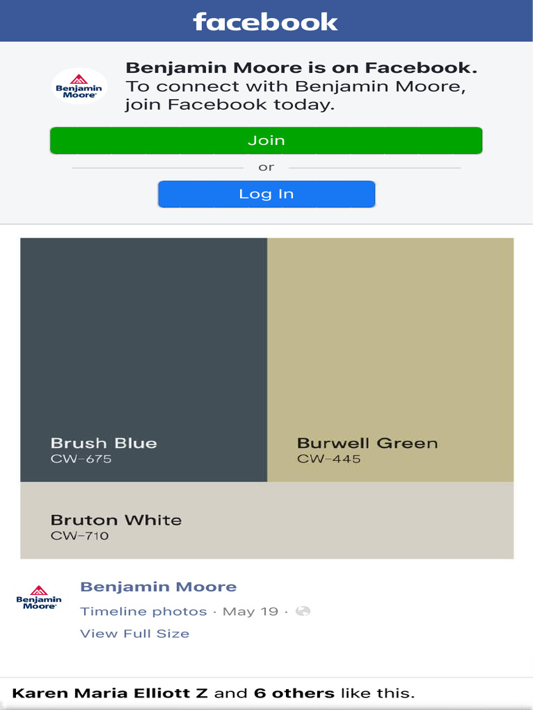 Connect with Benjamin Moore on Facebook | PDF
