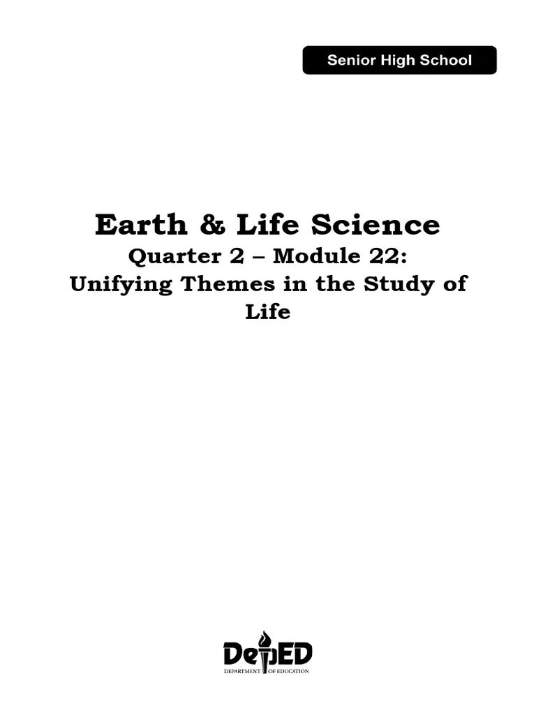 Unifying Themes in Life Science Module | PDF | Organisms | Life