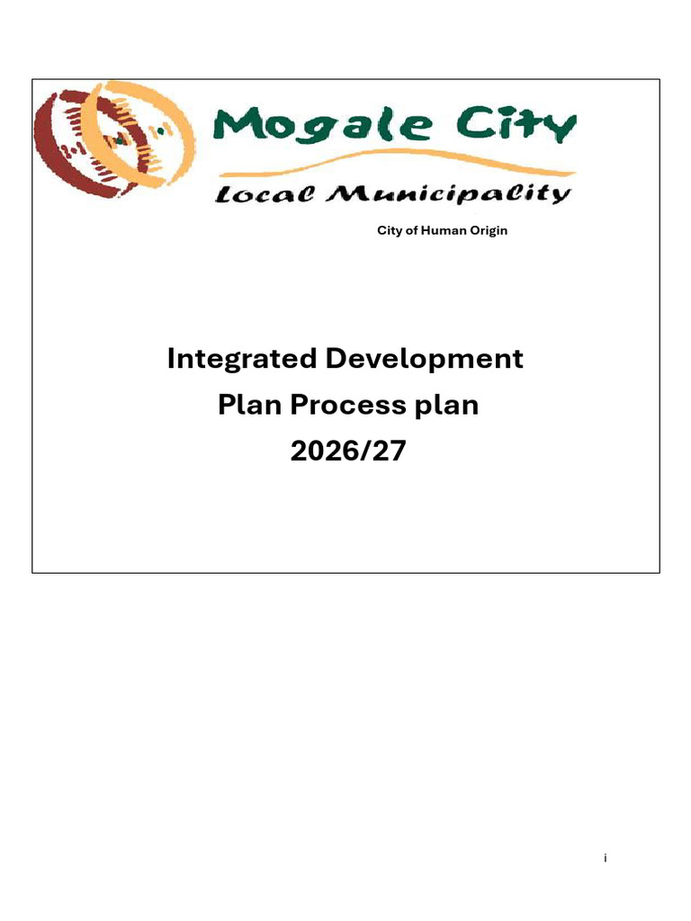 IDP Process Plan 2026 To 2027 | PDF | Governance