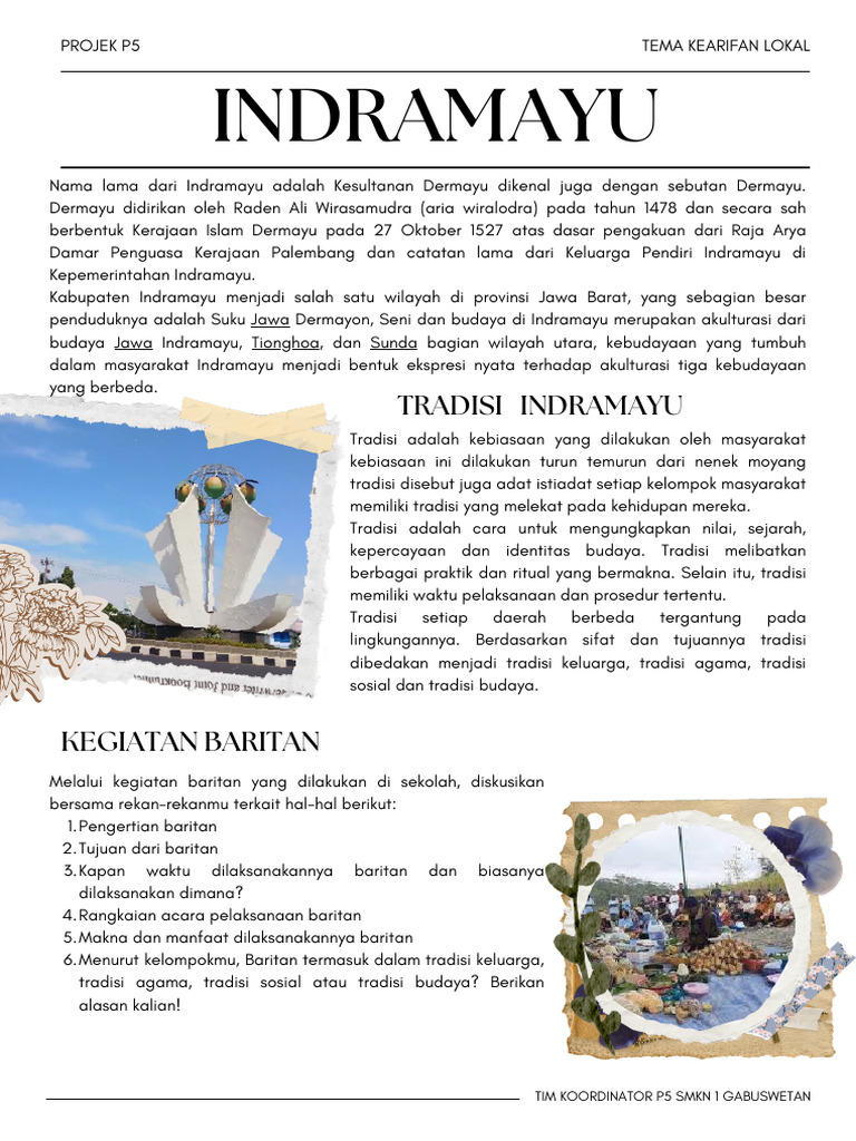 Tradisi Baritan dan Kearifan Lokal Indramayu | PDF