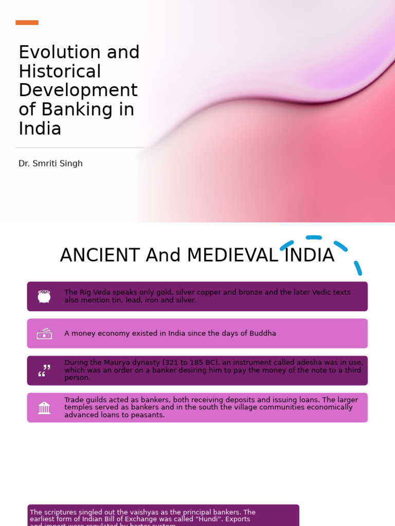 Evolution of Banking | PDF | Banks | Rupee