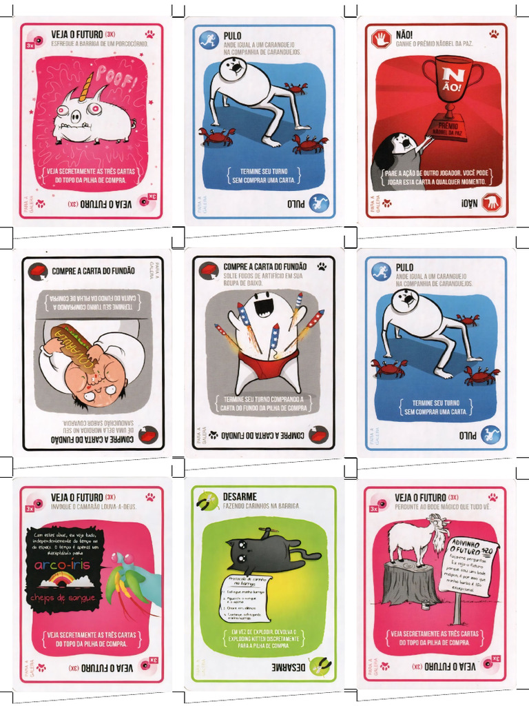 Exploding Kittens para A Galera | PDF