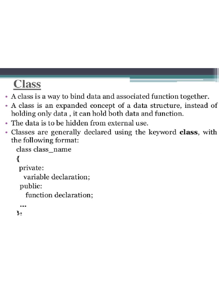 Classes and Objects1 | PDF