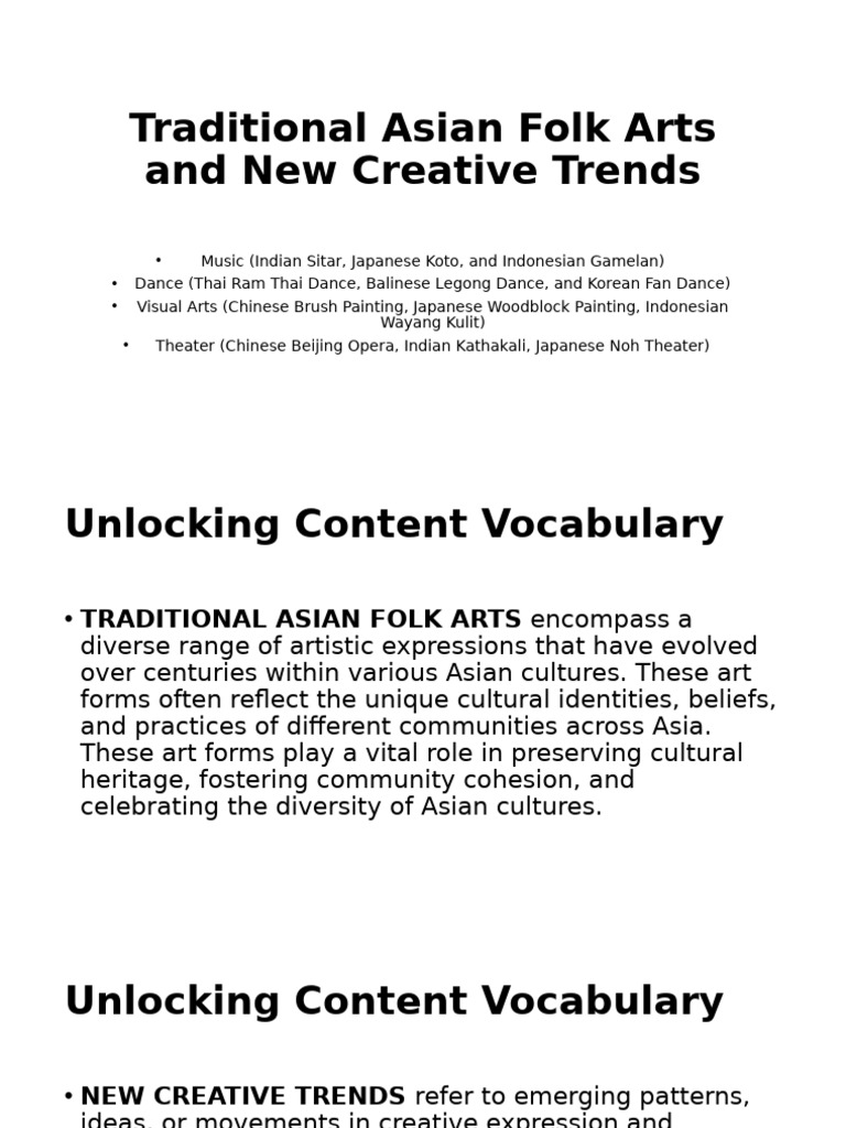 Asian Folk Arts and Creative Trends | PDF | String Instruments ...