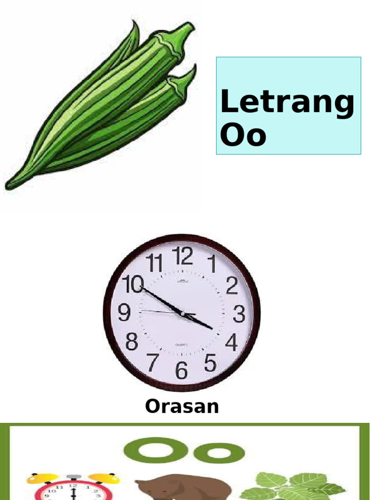 Letter Oo | PDF