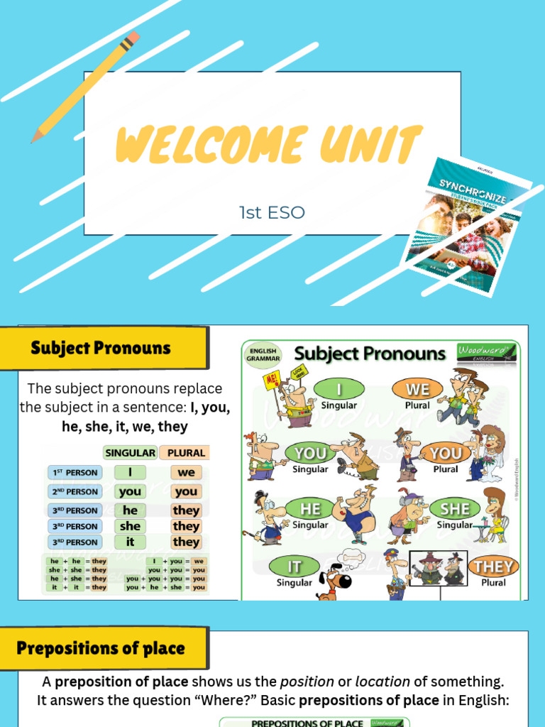 Welcome Unit | PDF