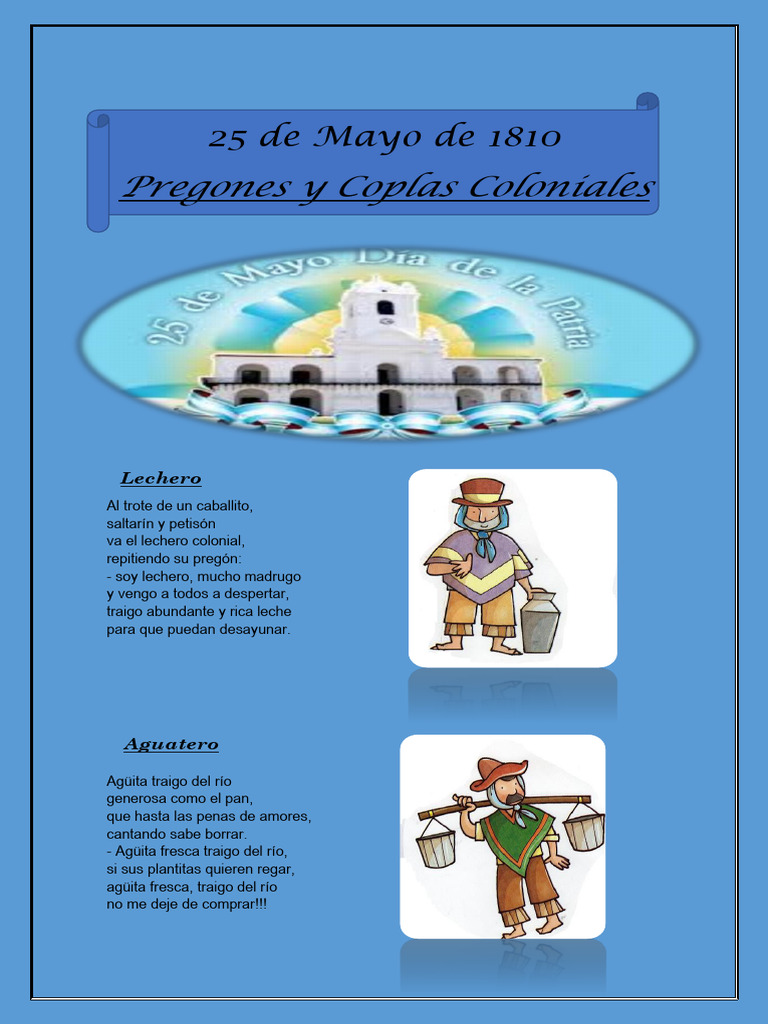 Pregones y Coplas Coloniales | PDF