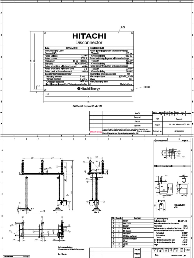 DS Drawings Stock Approved (DS1ES + ES) | PDF