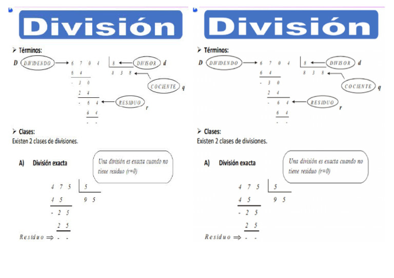 11 Ficha 2 de Matematica Divison | PDF