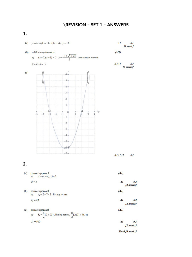 Set 2 - Answers | PDF