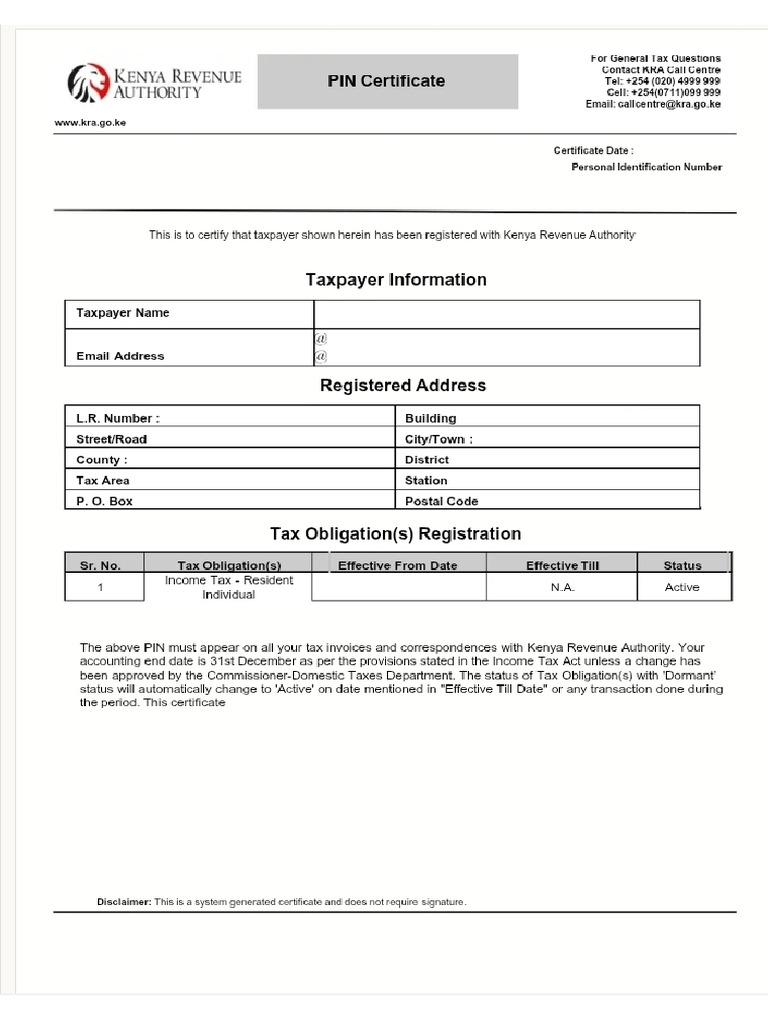 Kra Template | PDF