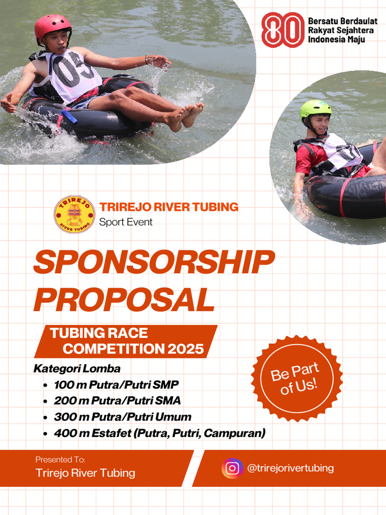 Tubing Race Proposal 2025 | PDF