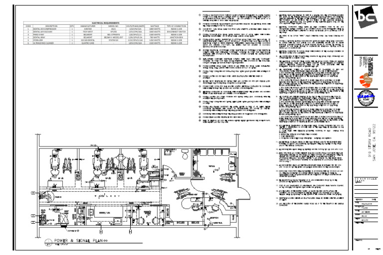919 Story E3.0 Power - Signal Plan | PDF