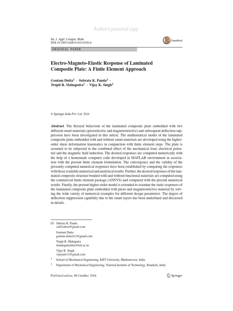1P - Journal of Applied Mathematics | PDF
