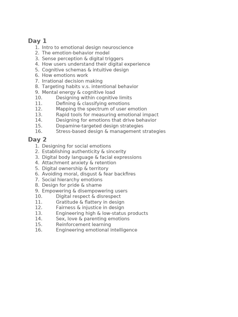 Behavioral Design Academy | PDF